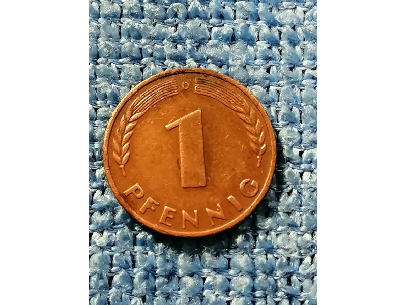 1 PFENNIG 1950.F,NEMAČKA