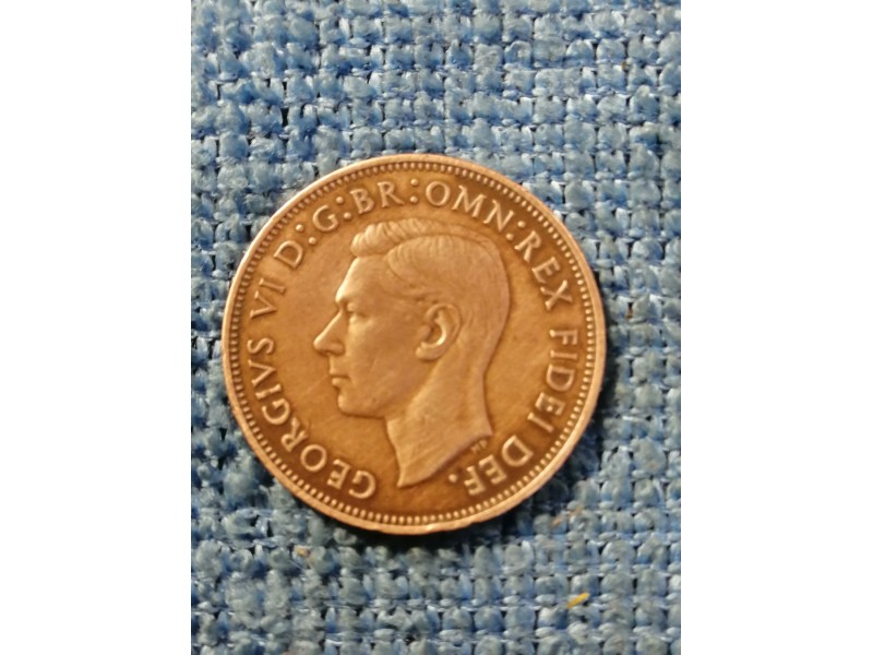 HALF PENNY 1952. ENGLESKA