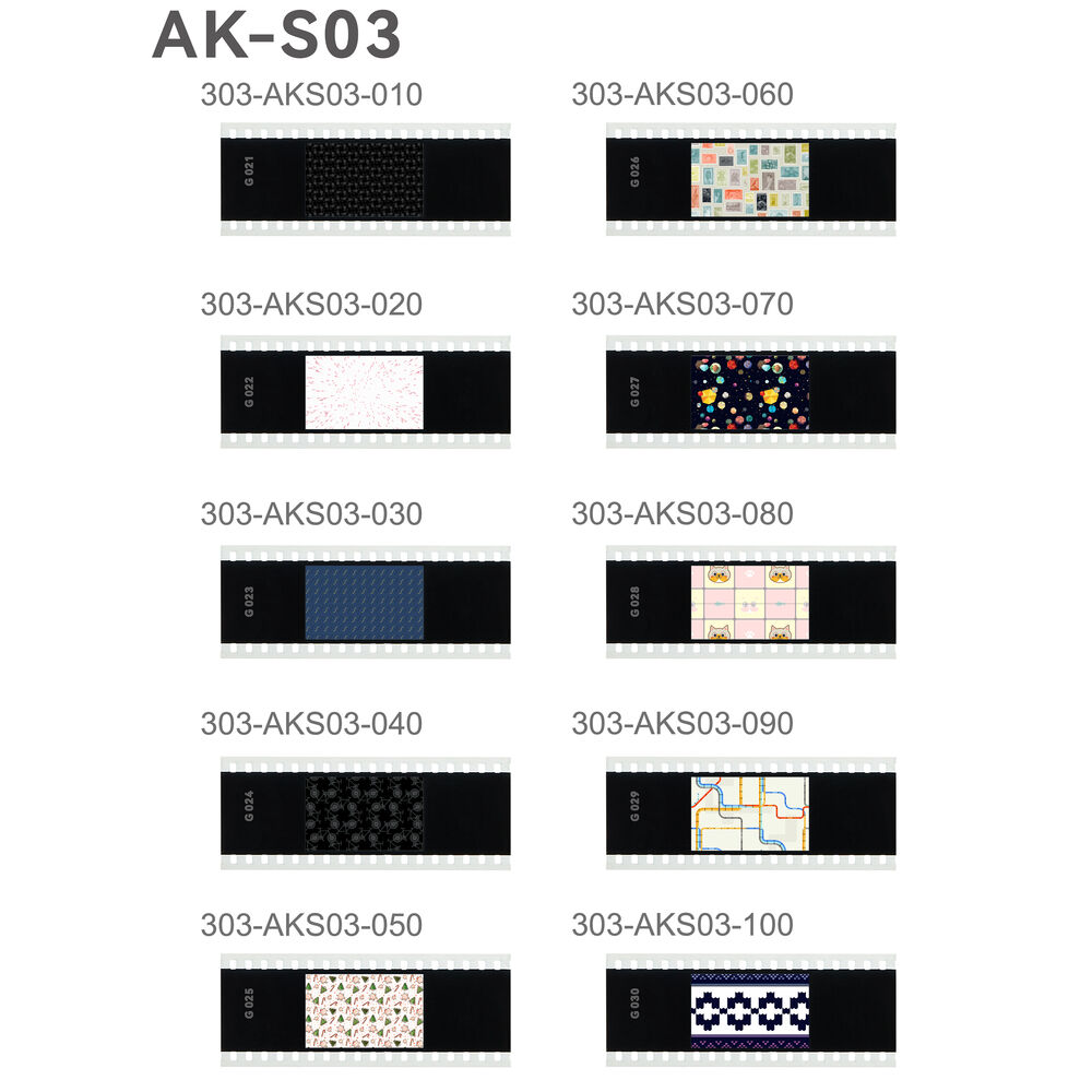 Godox AK-S03 Slide Set 3 za AK-R21 Projection Attachment