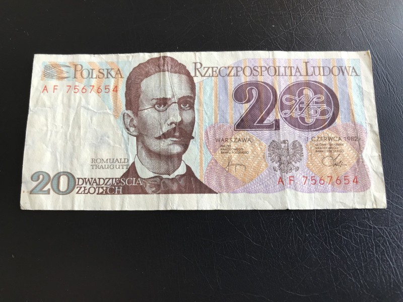 POLJSKA 20 ZLOTA.