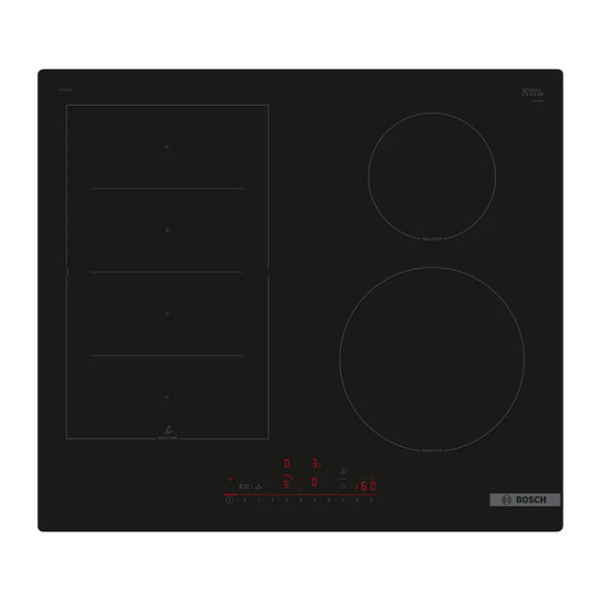 Ugradna ploča Bosch PIX61RHC1E, 7.2 kW, Indukciona, Crna