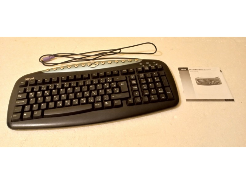 ⛔ SKORO NOV: Tastatura Trust KB-1150 SI PS2