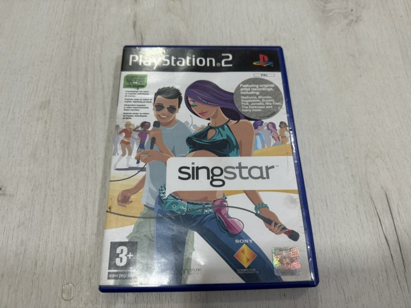 Singstar Sony Playstation 2 Igra