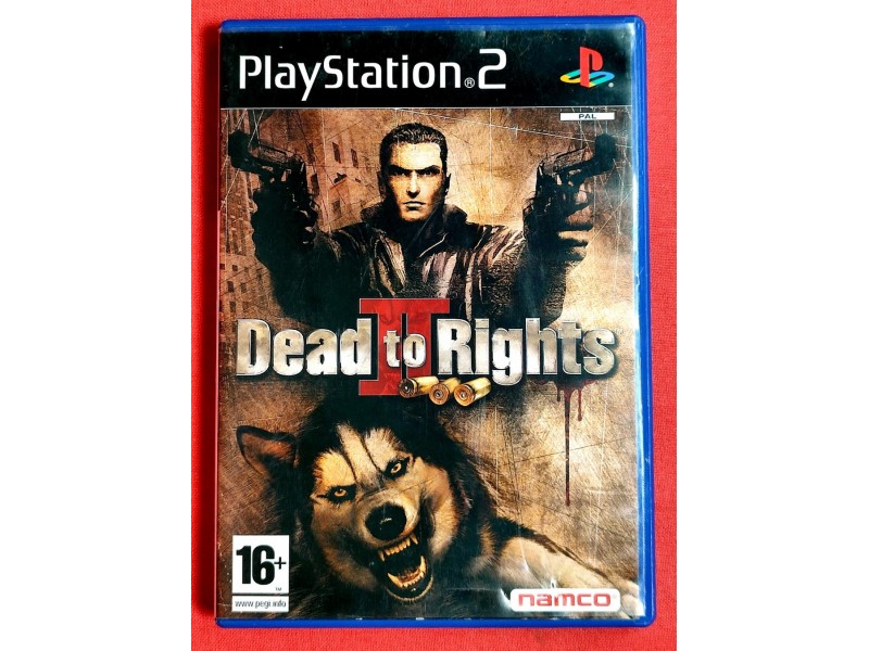 Dead to Rights II / PS2 Originalna Igra