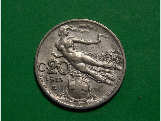 20 centesimi 1913