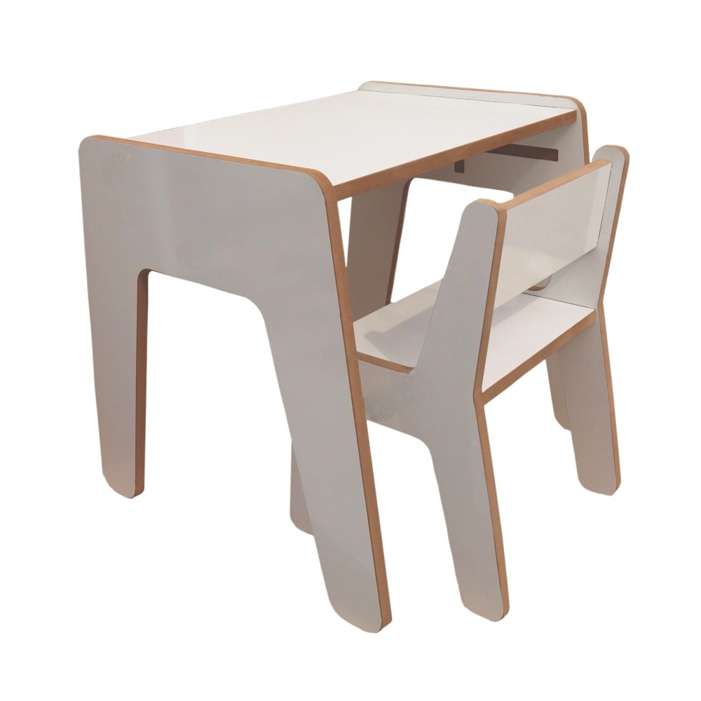 HANAH HOME DEČIJI STO I STOLICA MINI TABLE CHAIR SET WHITE