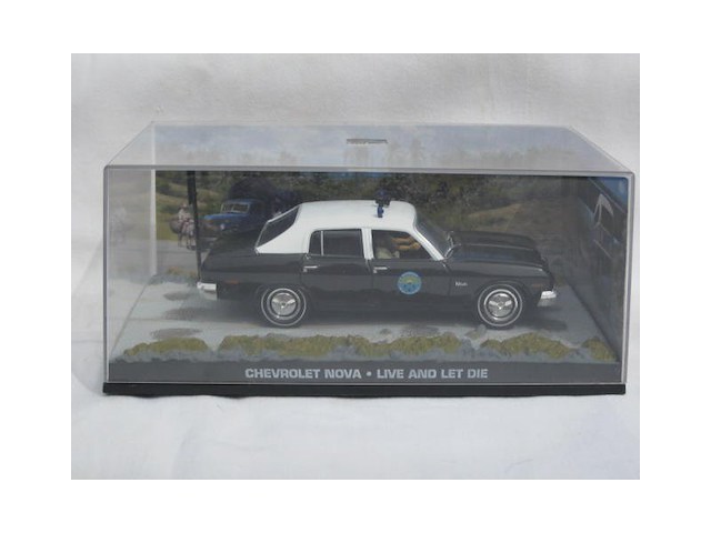 1:43 altaya 007 chevrolet nova