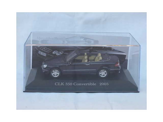 1:43 IXO/altaya mercedes CLK 350 convertible