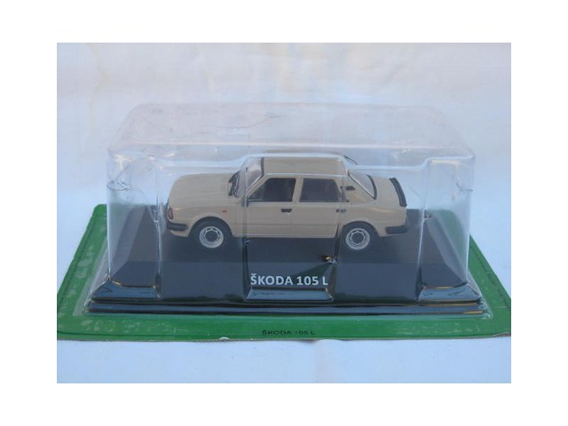 1:43 DeAgostini škoda 105 L