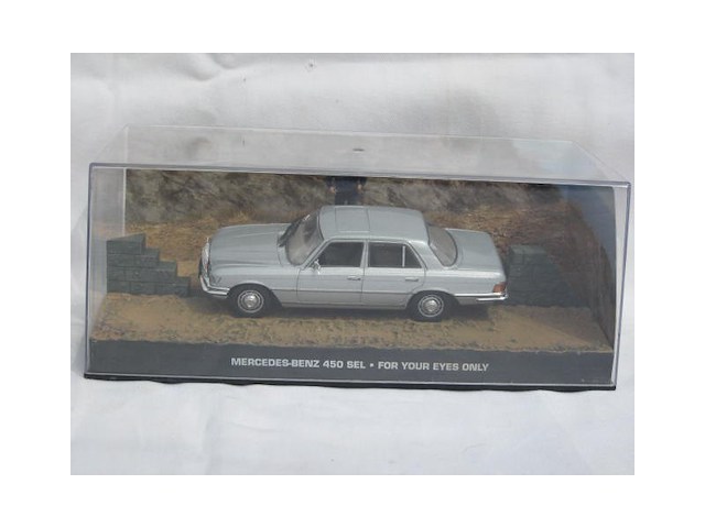 1:43 altaya 007 mercedes 450 SEL