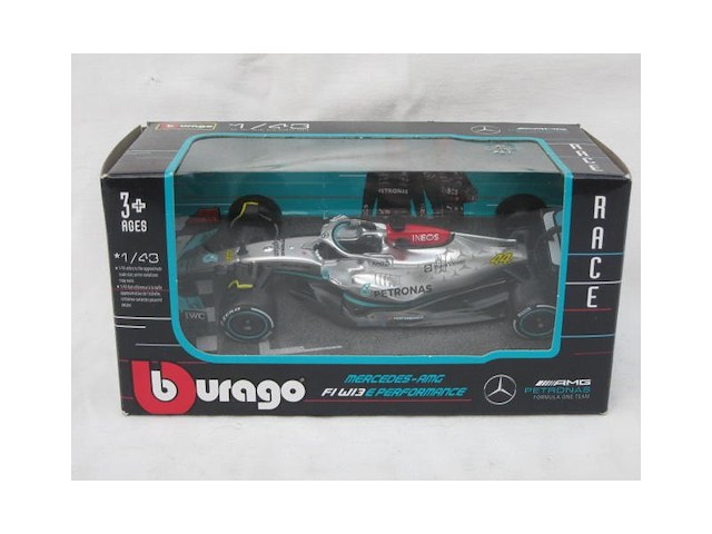 1:43 burago mercedes-amg W13 E performance