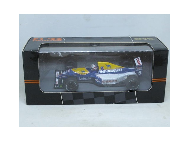 1:43 onyx williams renault FW14