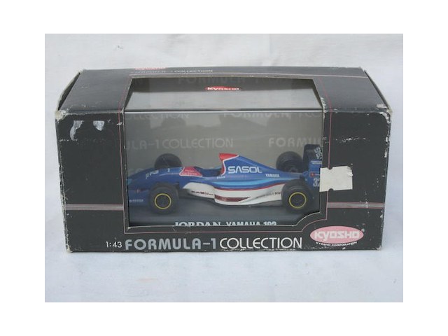 1:43 kyosho jordan yamaha 192