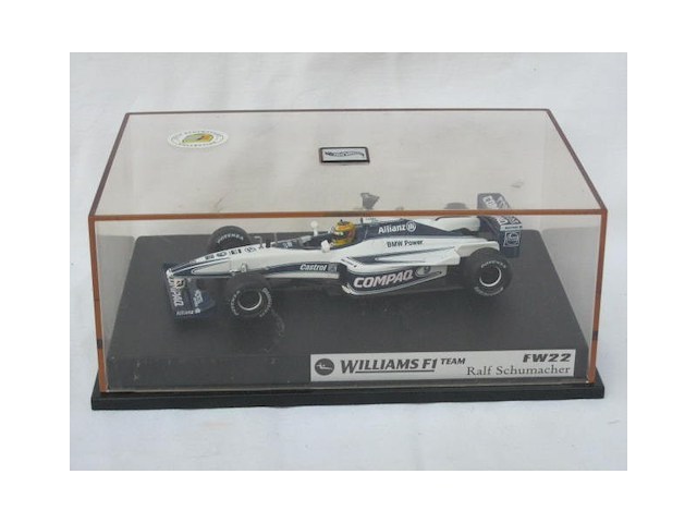 1:43 hot wheels williams FW22