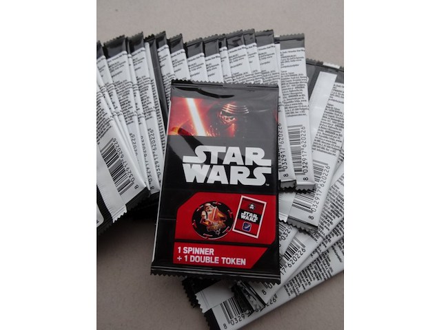 Star Wars tokeni i zvrk, 45 neotvorenih kesica