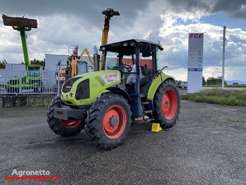 Claas Arion 410 / MX T10 Carte Grise Française traktor točkaš nakon udesa