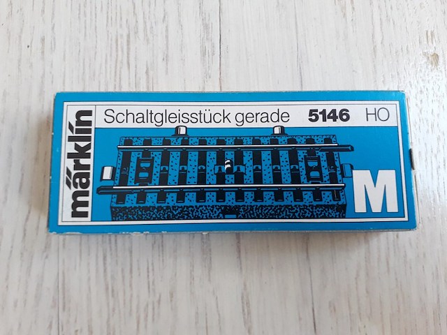 Marklin - Schaltgleisstuck gerade - 5146 - HO