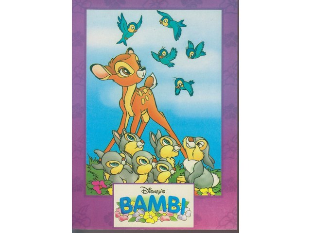 BAMBY / Disney`s - ekstra - kolekcionarski, 1980