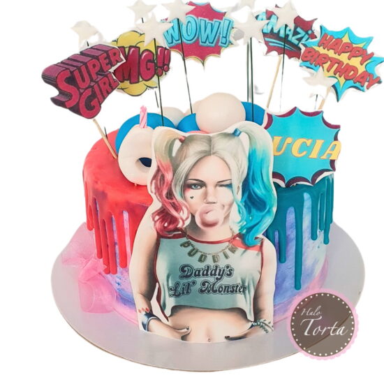 Harley Quinn torta