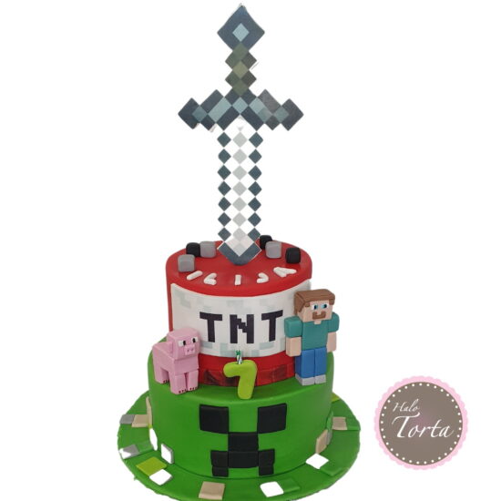 Minecraft mač i TNT