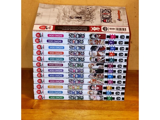 ONE PIECE 1-12