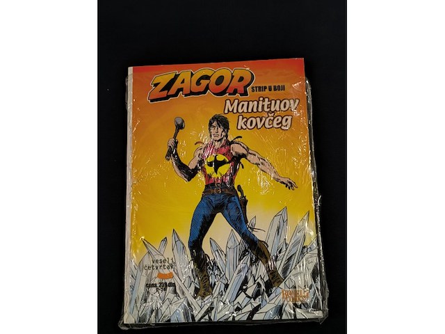 Zagor 83 - Manituov Kovčeg, Veseli Četvrtak (u boji)