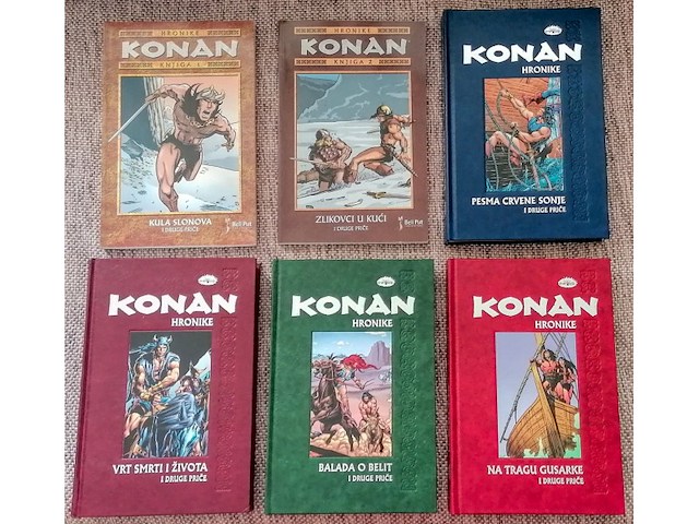 Konan hronike 1-5 (Beli Put i Darkwood)