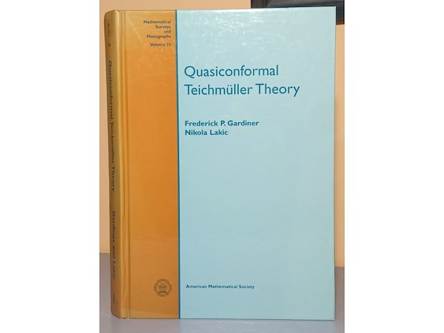 Quasiconformal Teichmuller Theory Frederick Gardiner