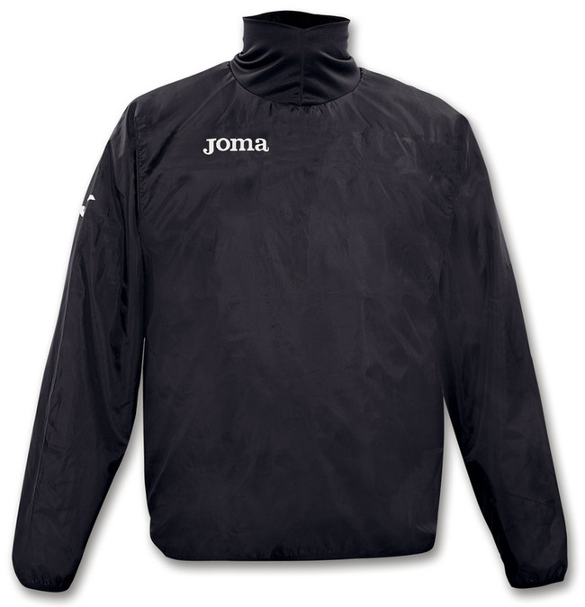 WIND POLYESTER BLACK WINDBREAKER crna XXS