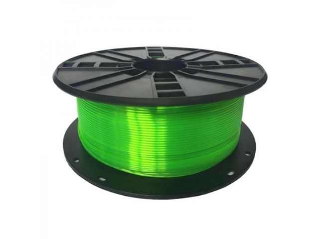 3DP-PETG1.75-01-G PETG Filament za 3D stampac 1.75mm, kotur 1KG Green