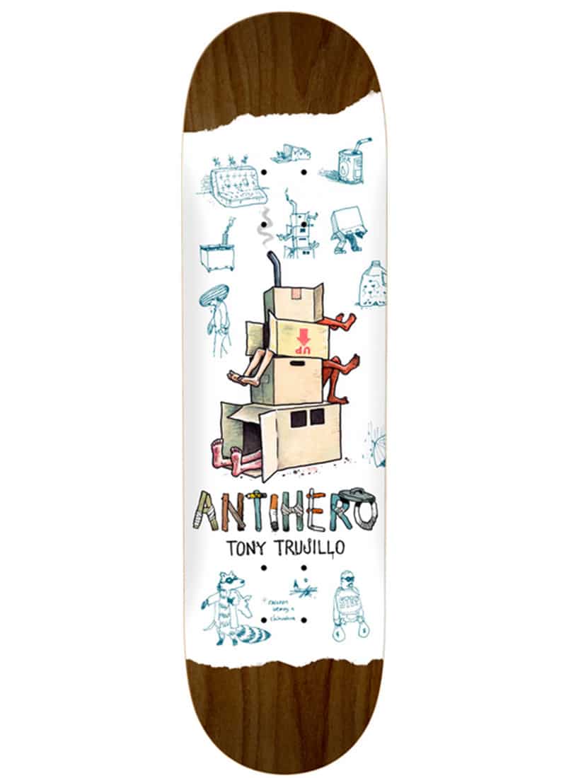 ANTI HERO SKATEBOARDS RECYCLING TRUJILLO 8.3