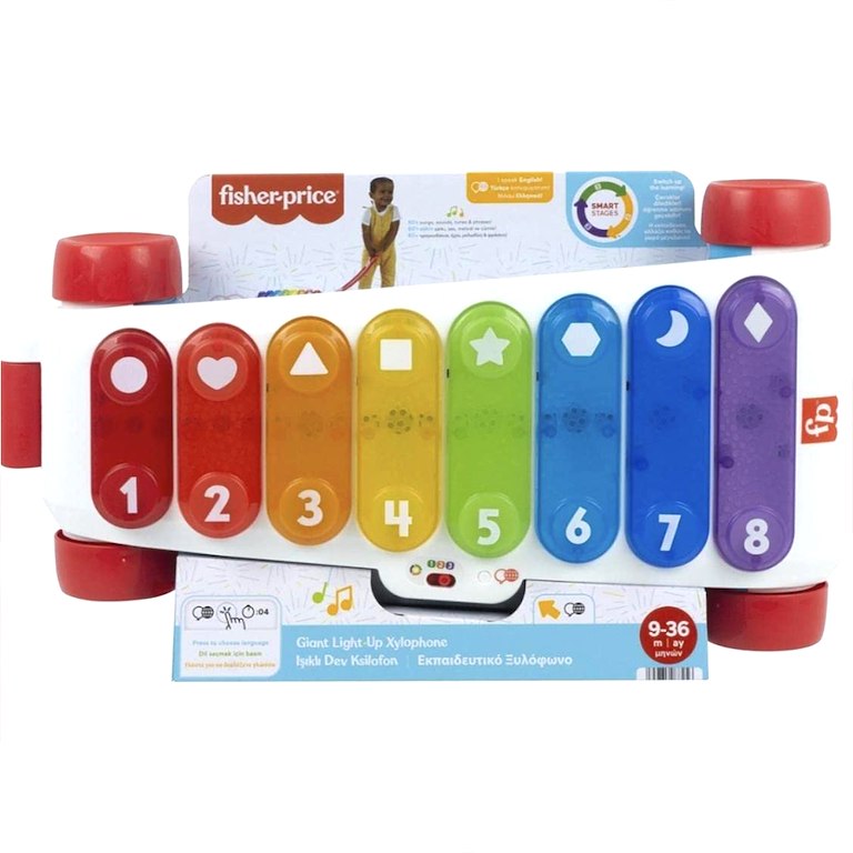 Fisher Price mega svetleći muzički ksilofon