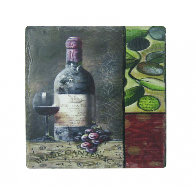 PODLOGA TERMO CRNO VINO 20X20CM