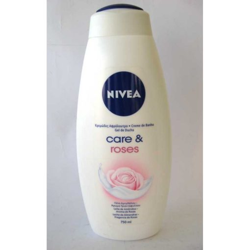 Nivea kupka 750ml care roses