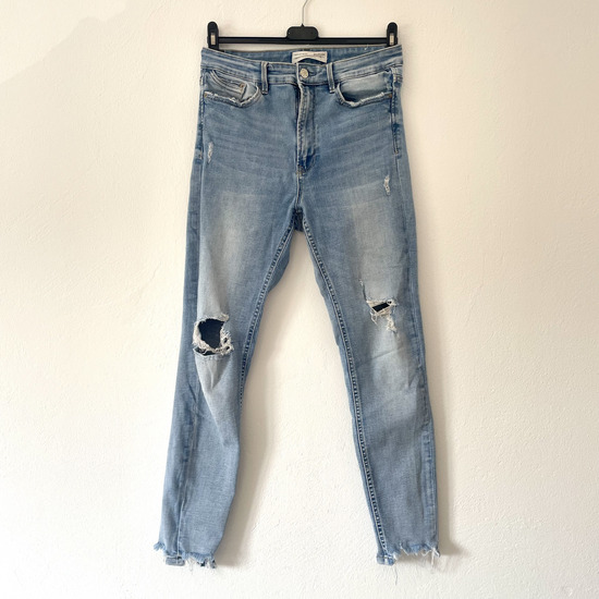 Farmerice skinny Stradivarius