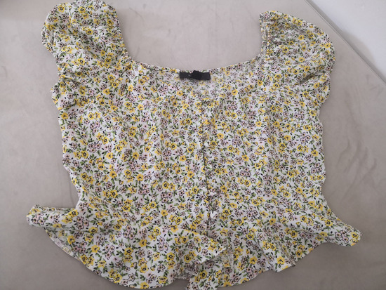 Primark flower korset top