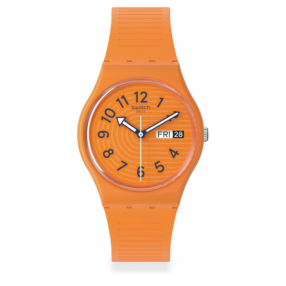 SWATCH Trendy Lines in Sienna Kvarcni sat