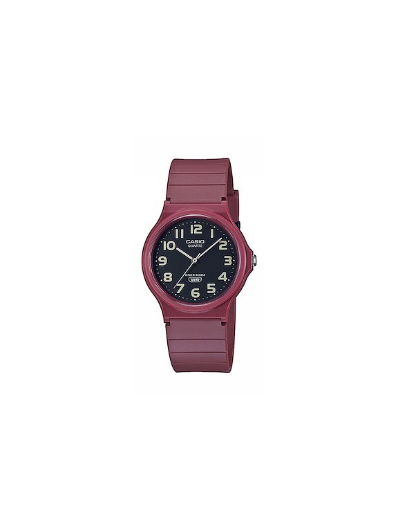 CASIO TIMELESS - Unisex sat tamno crvene boje