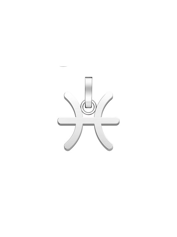 PENDANT ZODIAC SYMBOL PISCES - SILVER