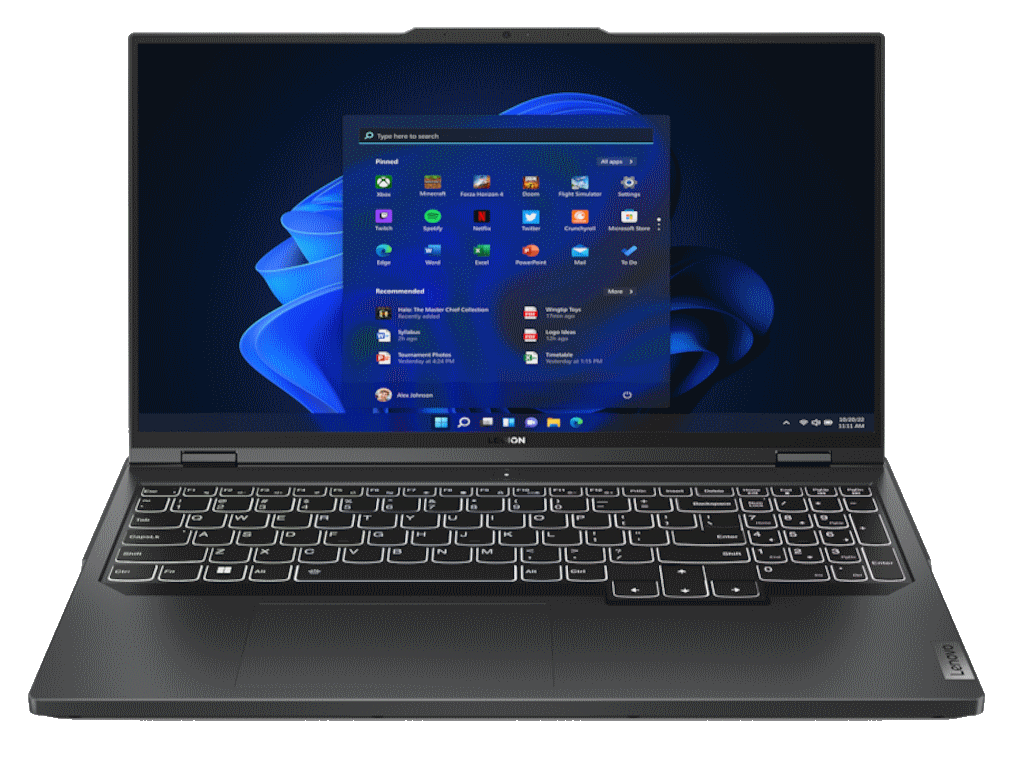 Laptop LENOVO Legion 5 Pro 16ARX8, 16 WQXGA IPS, AMD Ryzen 7 7745HX, 1TB SSD, 16GB RAM, NVIDIA GeForce RTXID EK000622240