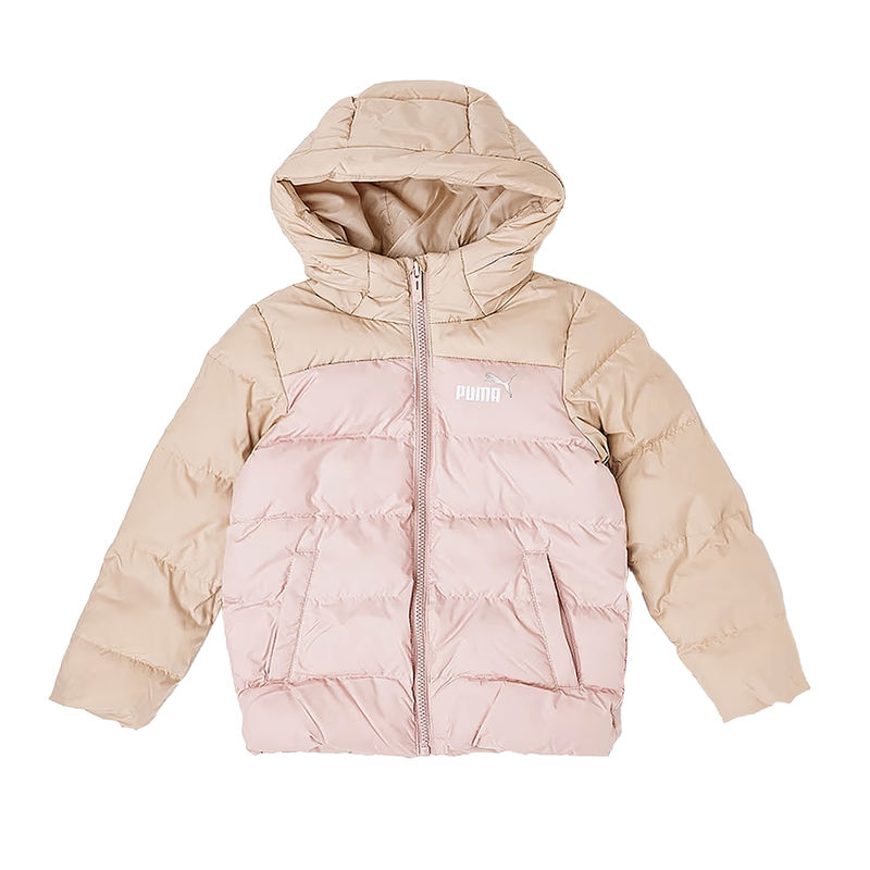 DEČIJA JAKNA PUMA COLOURBLOCK POLYBALL HOODED JACKET