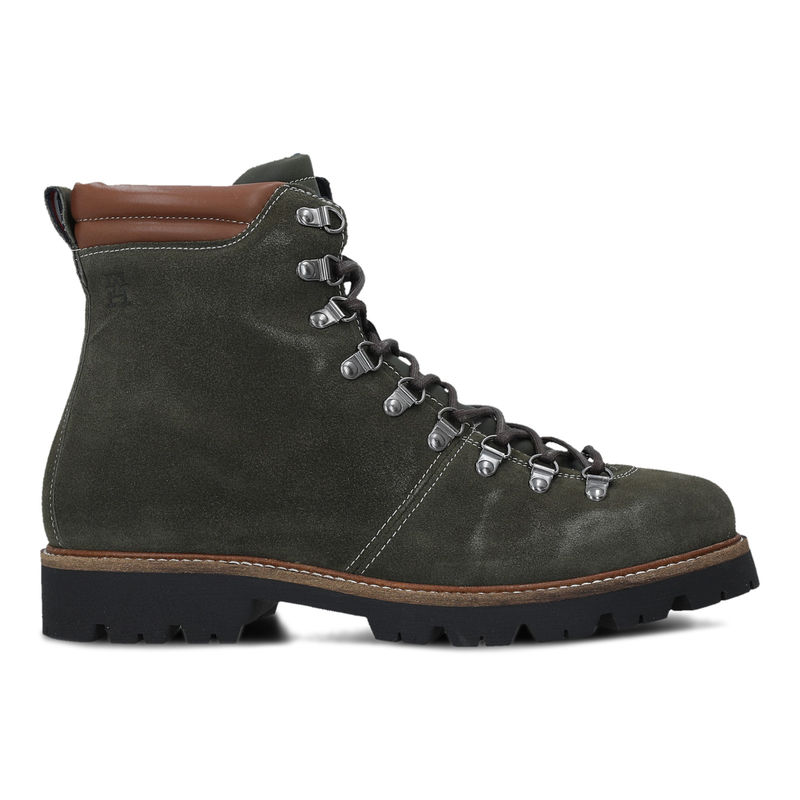 Muške cipele Tommy Hilfiger Hilfiger W Mix Suede Hooks Boot