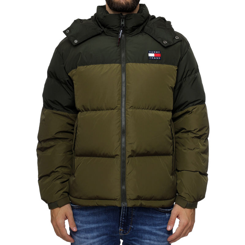 Muška jakna Tommy Hilfiger Tjm Alaska Colorblock Puffer