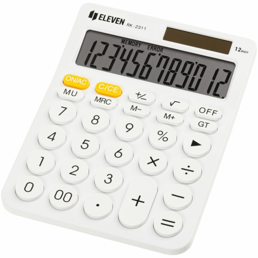 Stoni kalkulator u boji Eleven RK-2311, 12 cifara