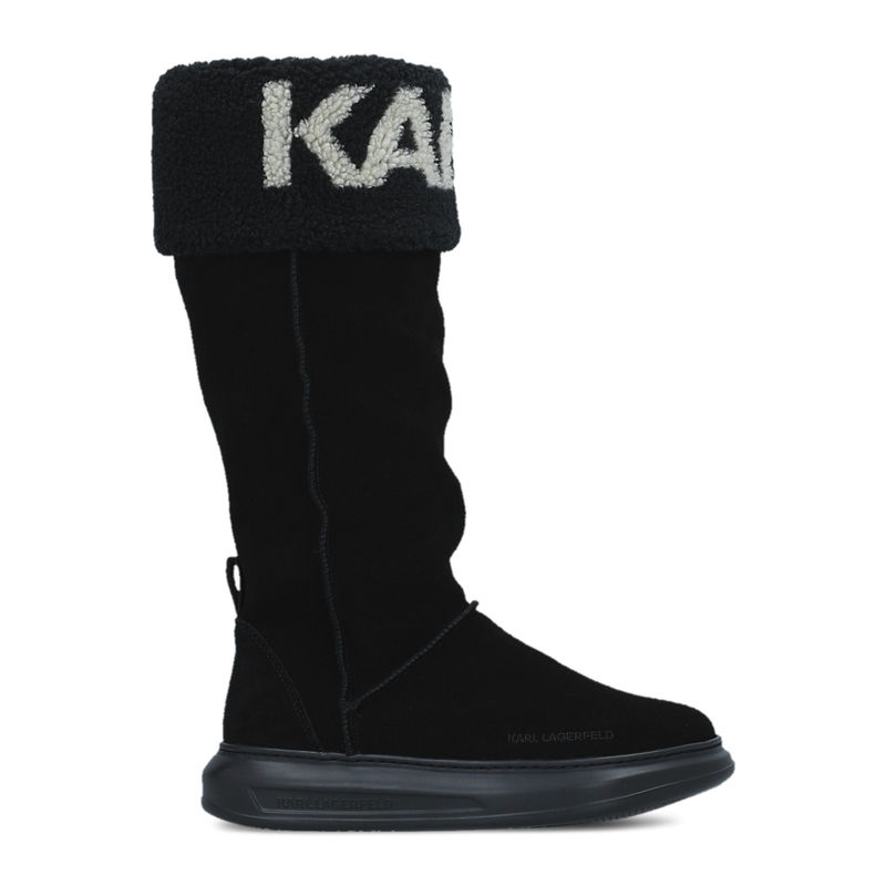 Ženske čizme Karl Lagerfeld KAPRI KOSI KARL LOGO HI BOOT