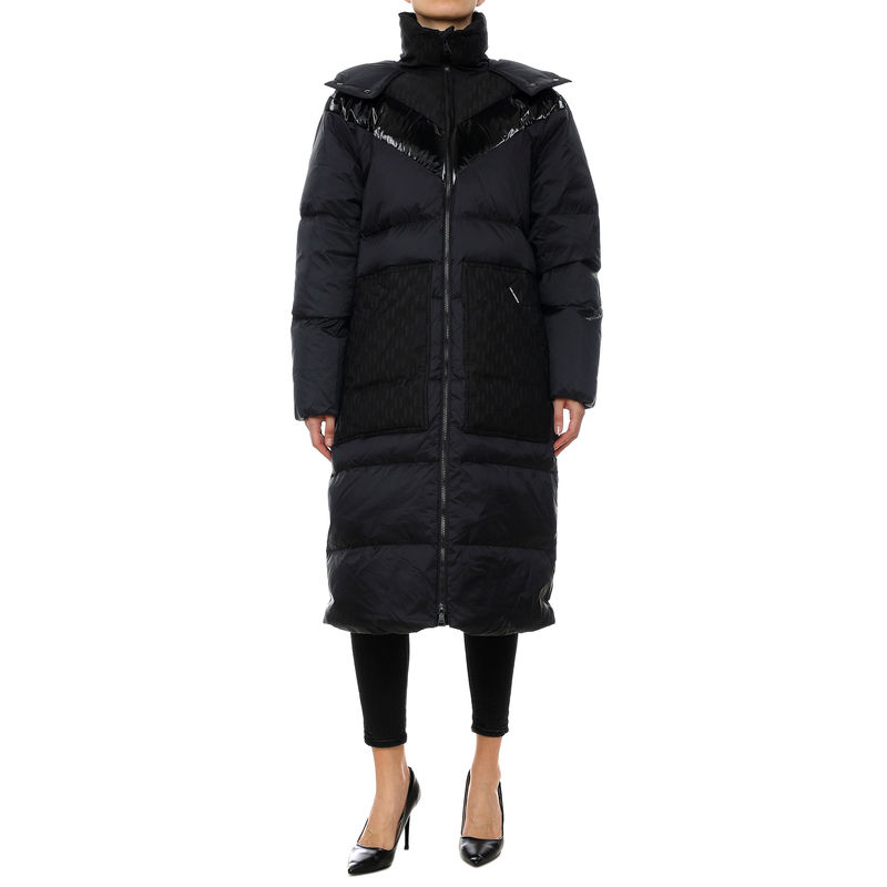 Ženska zimska jakna Karl Lagerfeld Long Down Coat W/ Monogram