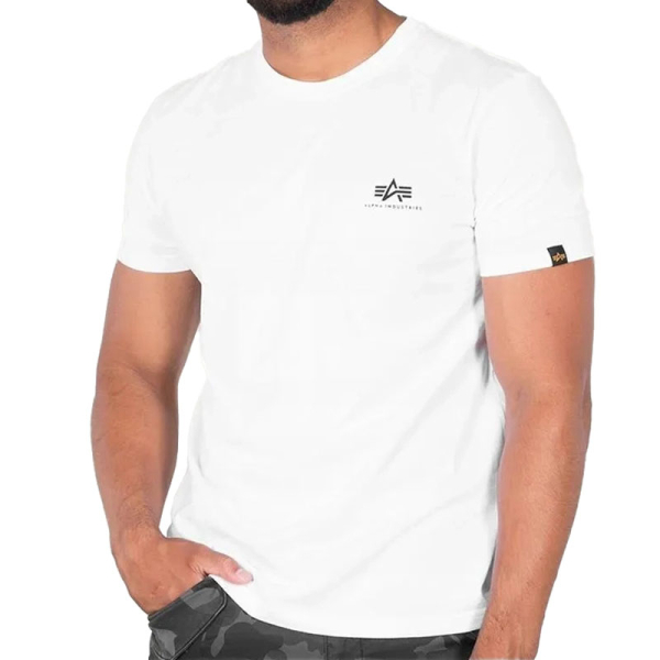 MUSKA ALPHA INDUSTRIES MAJICA BASIC T-SHIRT SMALL LOGO