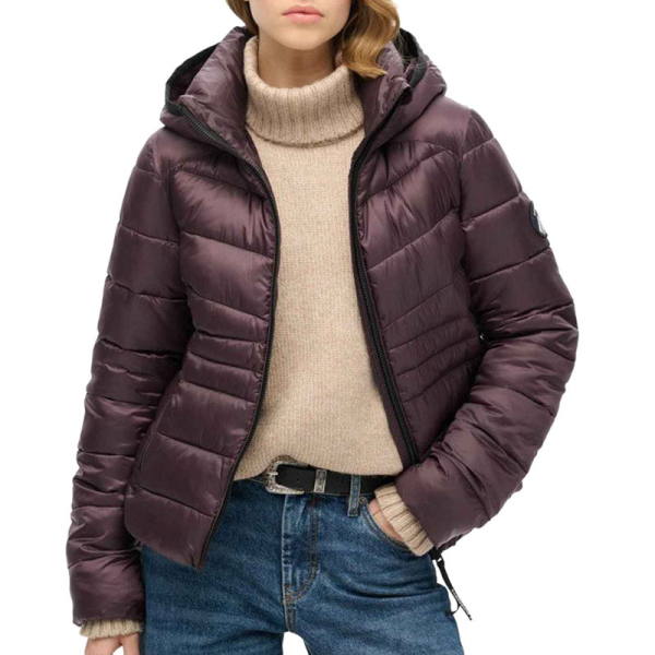 SUPERDRY JAKNA HOODED FUJI QUILT PADDED JKT ZA ŽENE