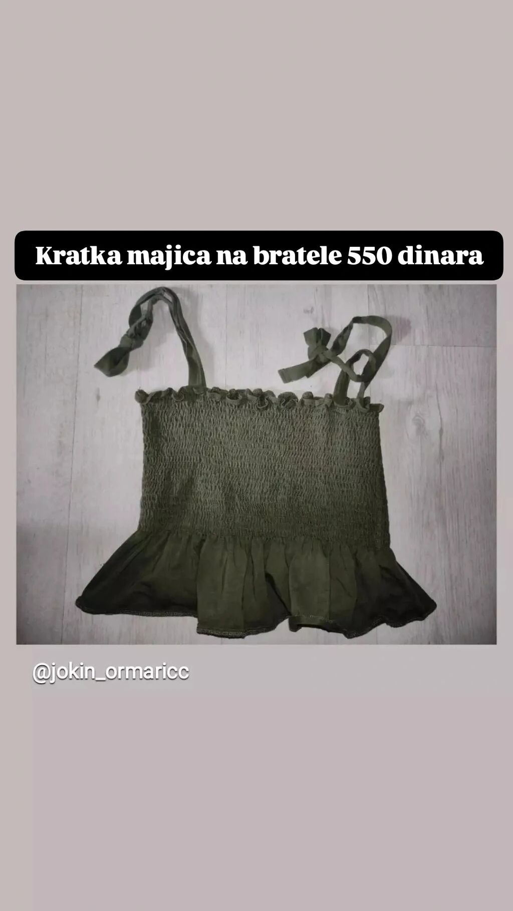 Kratka majica na bratele 550 dinara