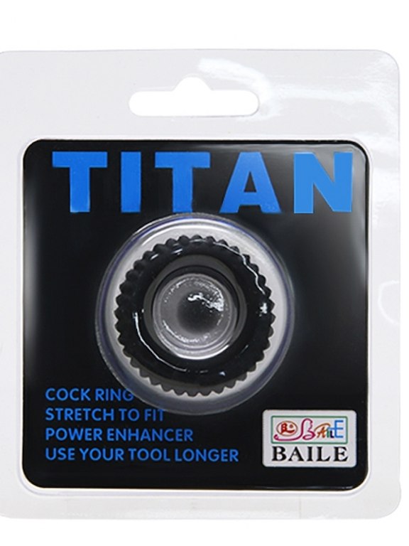 Titan cock ring blue prsten za penis